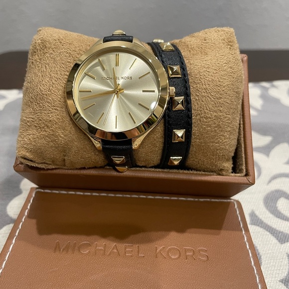 Michael Kors | Accessories | Michael Kors Double Wrap Watch | Poshmark